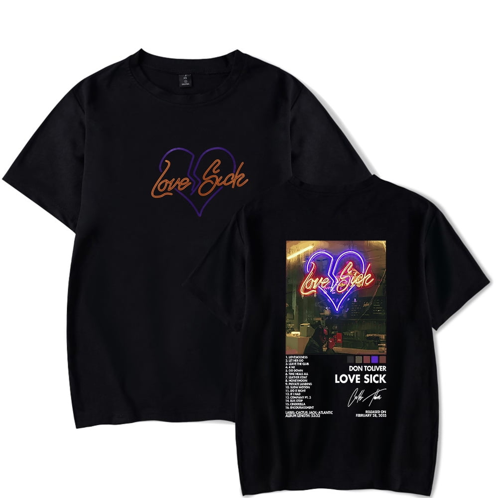 Don Toliver Love Sick Album Merch Autopoietica Tour T-shirt Short ...