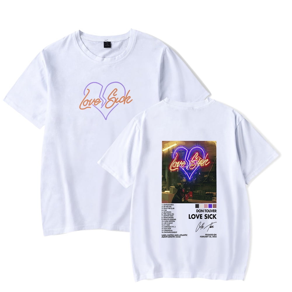 Don Toliver Love Sick Album Merch Autopoietica Tour T-shirt Short ...