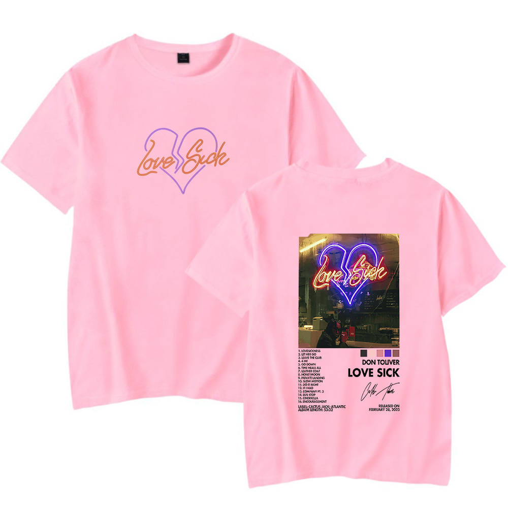 Don Toliver Love Sick Album Merch Autopoietica Tour T-shirt Short ...