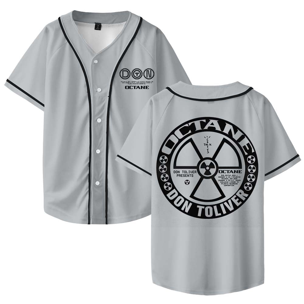 Don Toliver Octane Gear Merch Baseball Jersey Shirt V-Neck Women Men ...