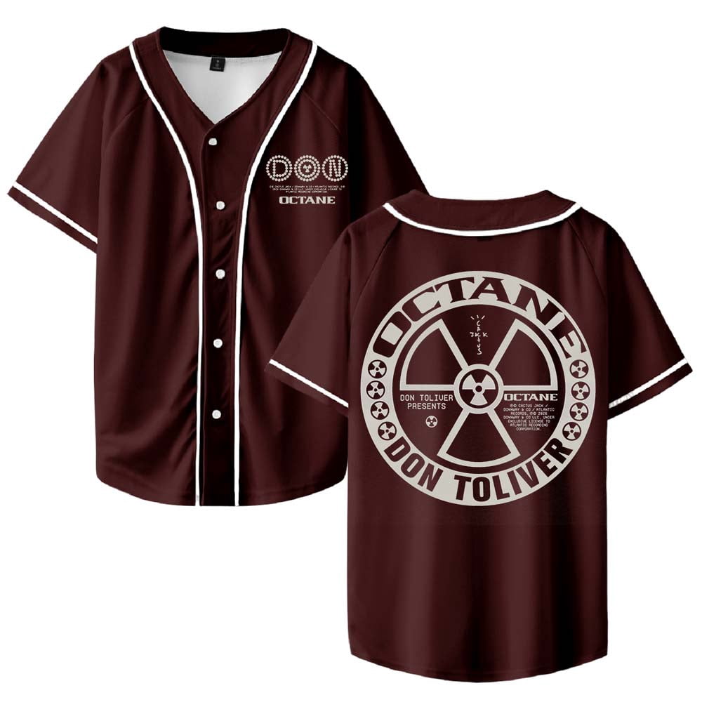 Don Toliver Octane Gear Merch Baseball Jersey Shirt V-Neck Women Men ...