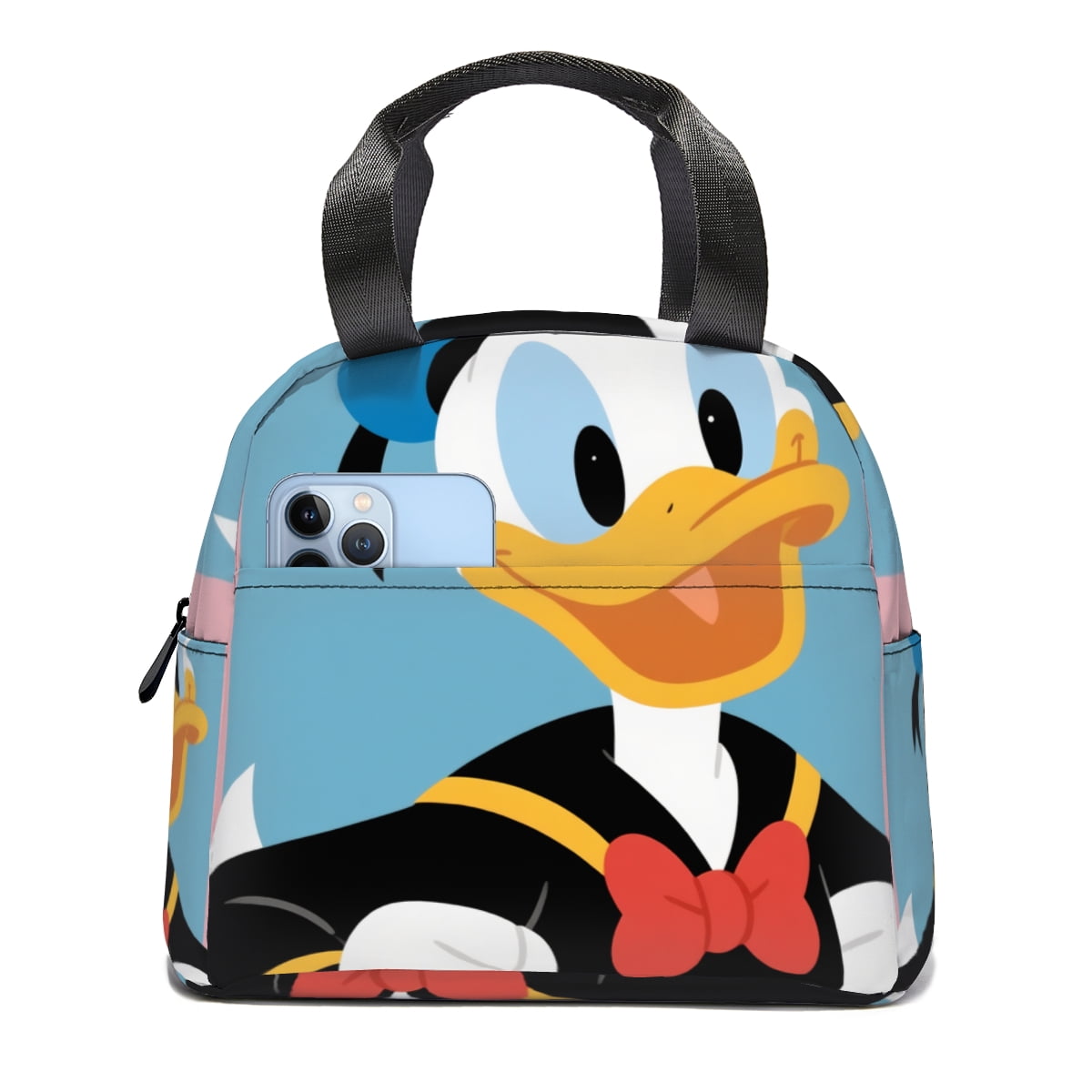 Don×ald Duck Lunch Bag Cartoon Portable Insulated Lunch Box Reusable ...