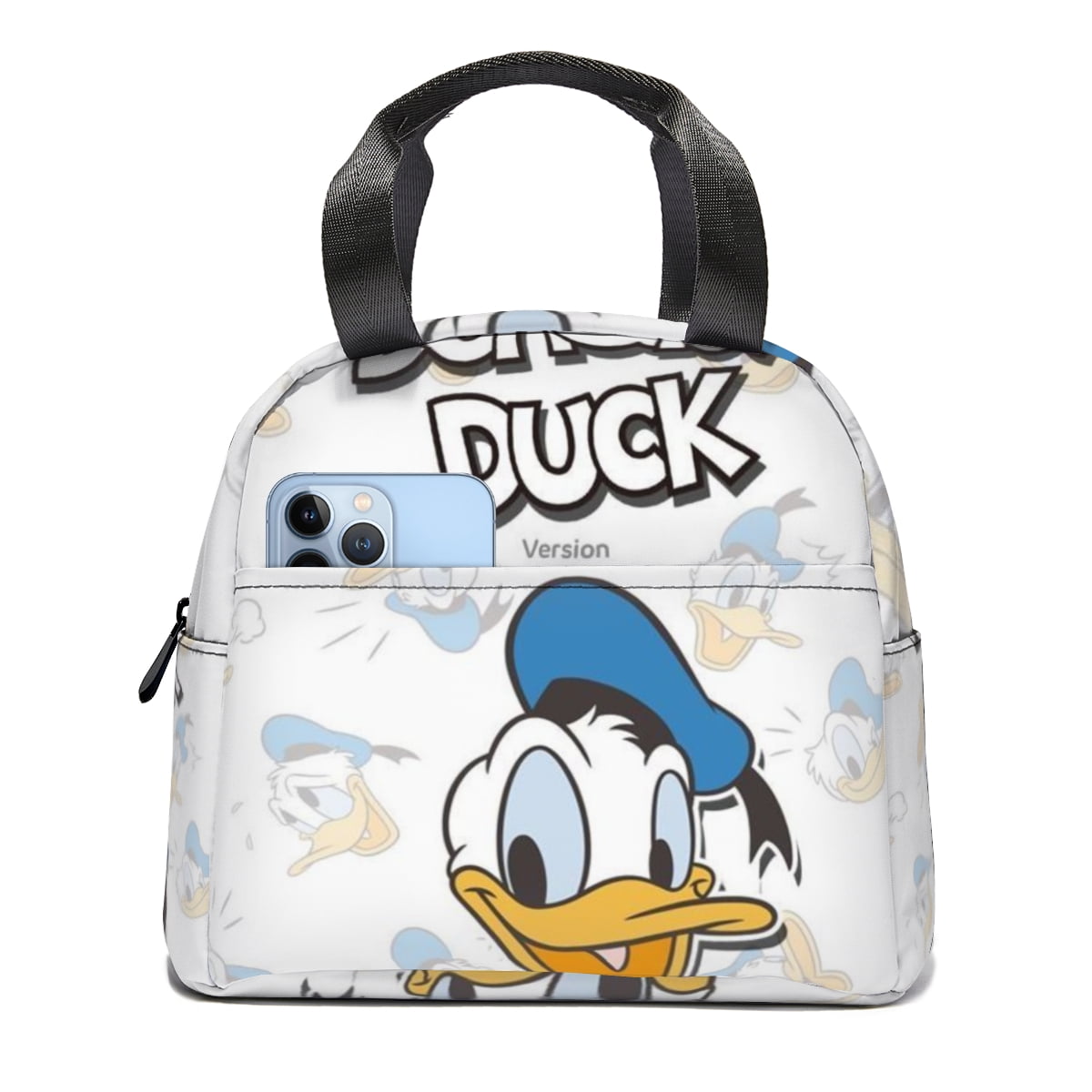 Don×ald Duck Lunch Bag Cartoon Portable Insulated Lunch Box Reusable ...