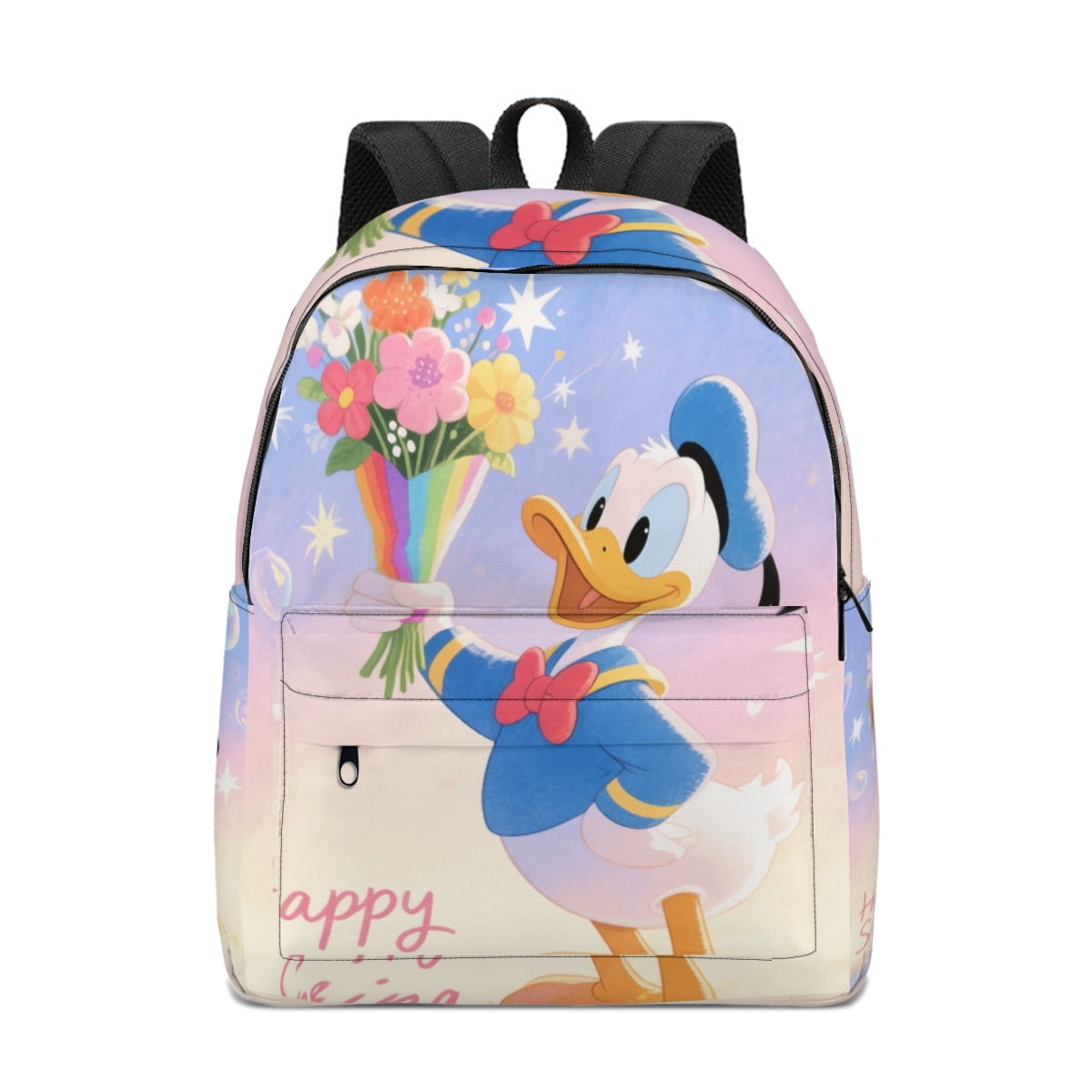 Don×ald DuckFashion school bag, cute backpack set, suitable for travel ...