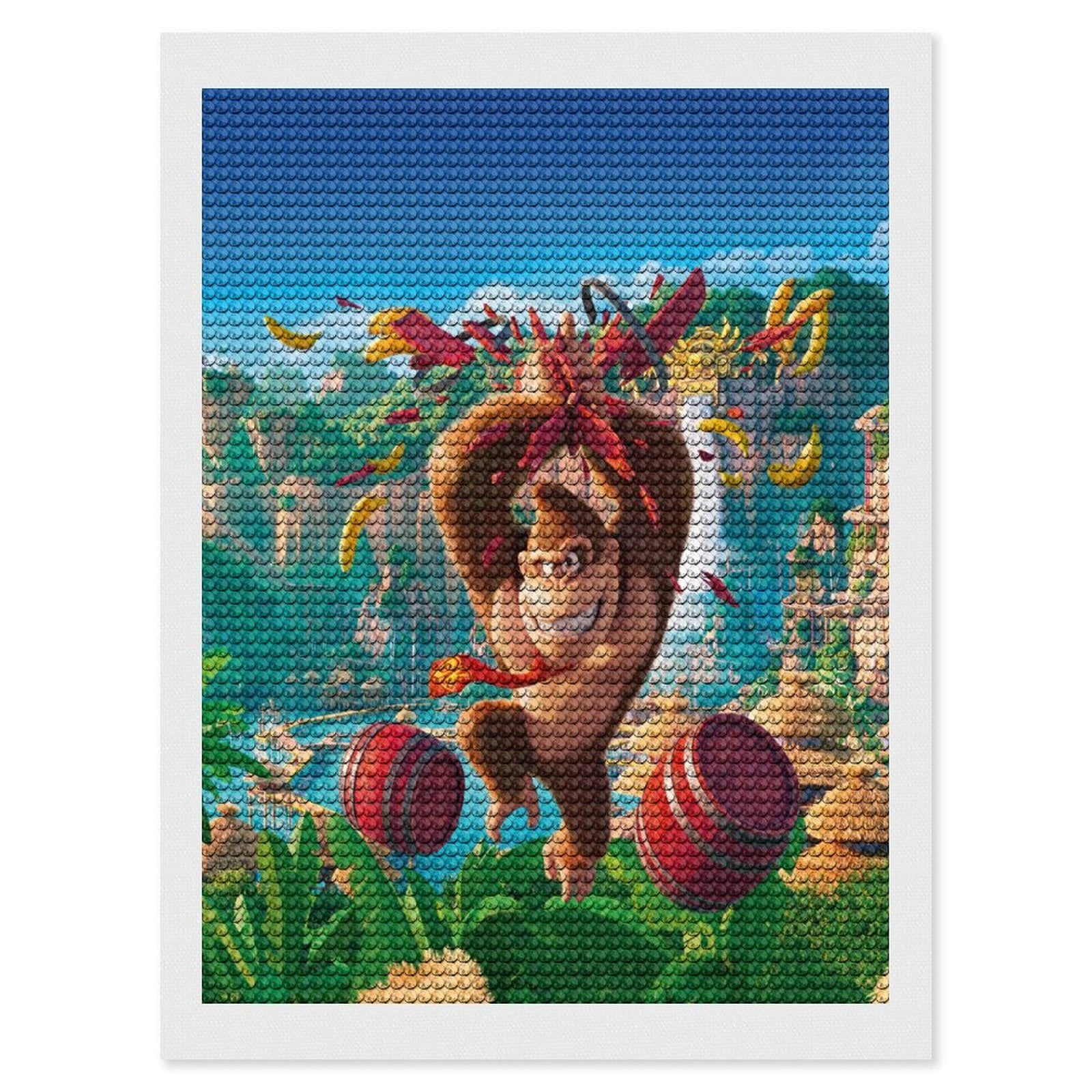 Don-key Kon Diamond Art Kits DIY 5D Anime Painting by Number Kits Full ...
