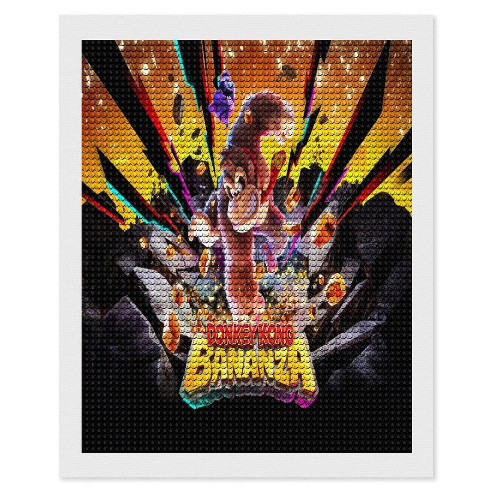 Don-key Kon Diamond Art Kits DIY 5D Anime Painting by Number Kits Full ...