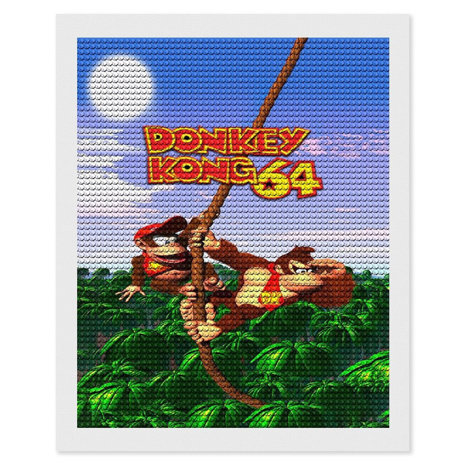 Don-key Kon Diamond Art Kits DIY 5D Anime Painting by Number Kits Full ...