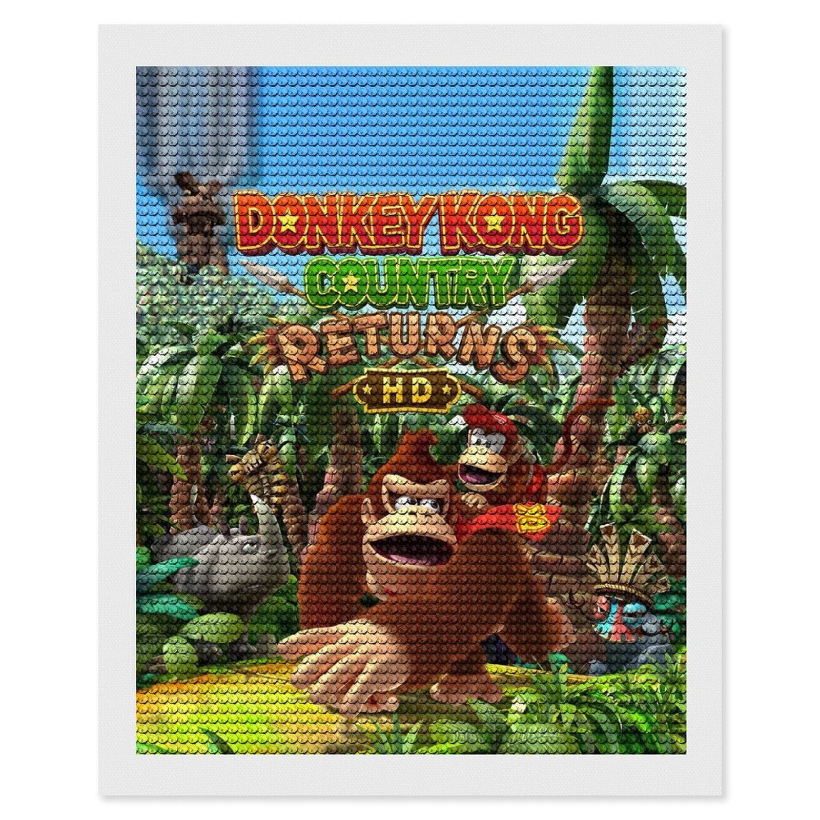 Don-key Kon Diamond Art Kits DIY 5D Anime Painting by Number Kits Full ...