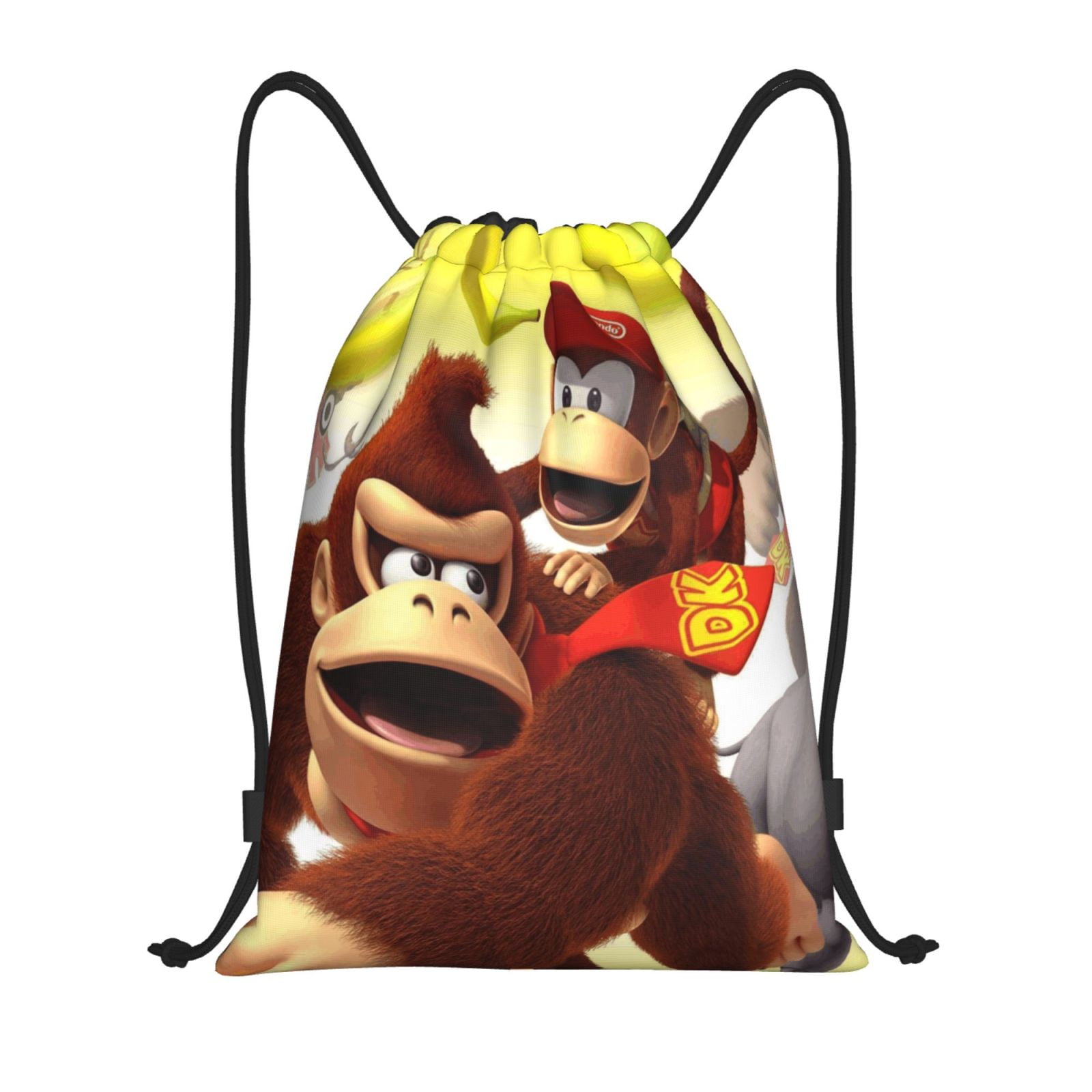 Don-key Kon Drawstring Backpack,Sackpack String Bag Water Resistant ...