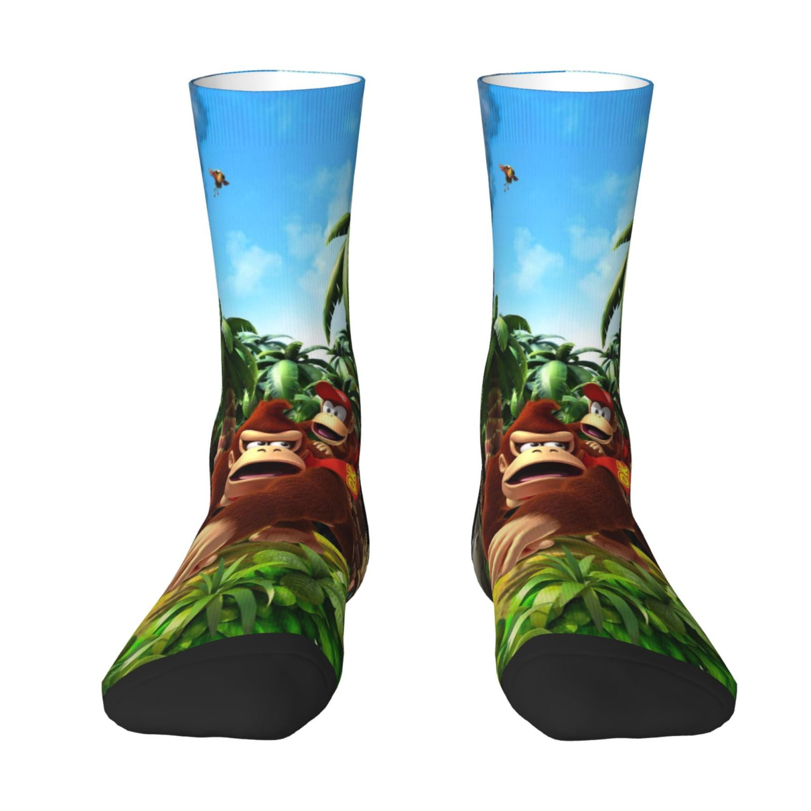 Don-key Kon Socks For Women And Men Cartoon Long Socks For Athletic ...
