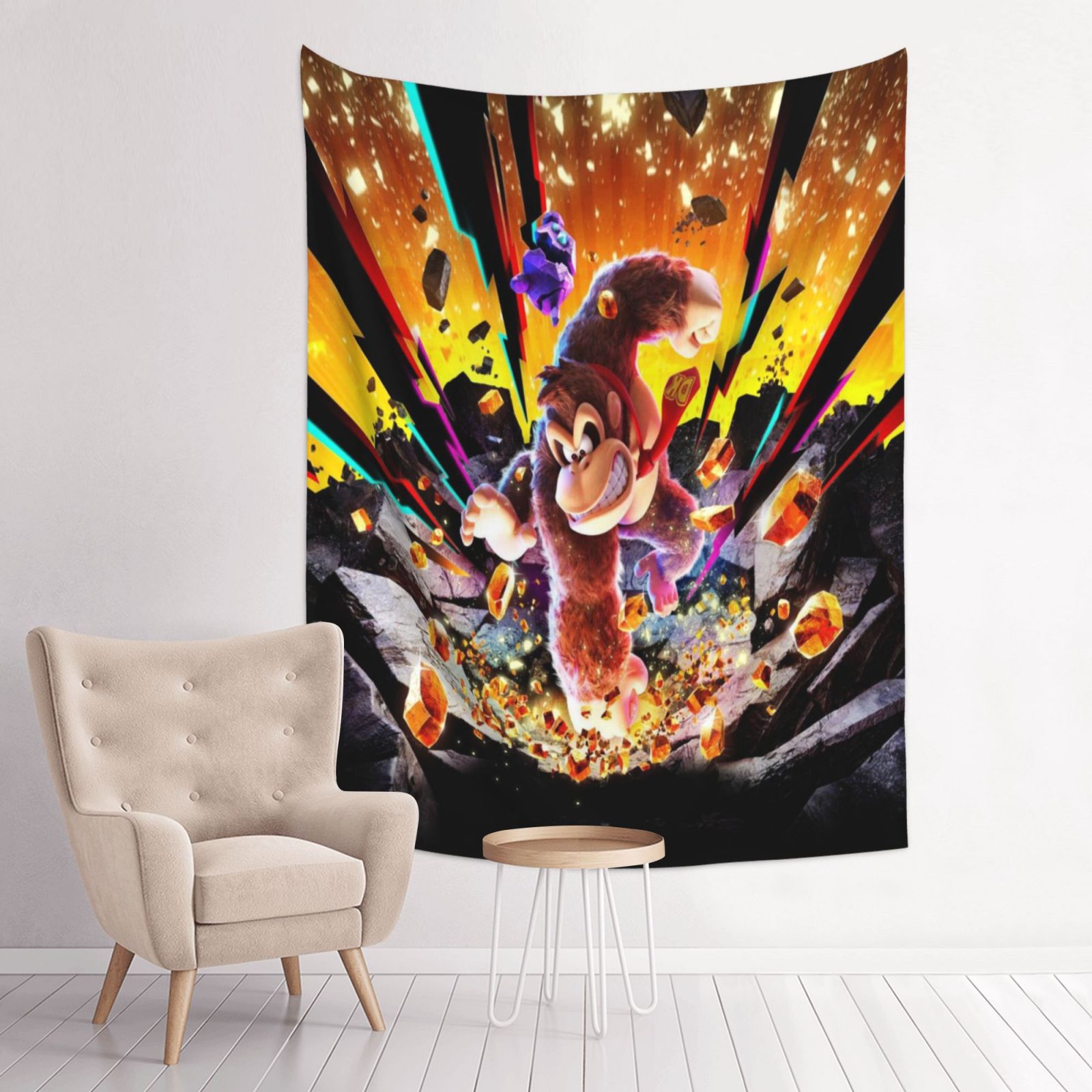 Don-key Kon Tapestry Anime Poster Large Background Wall Art Bedroom ...