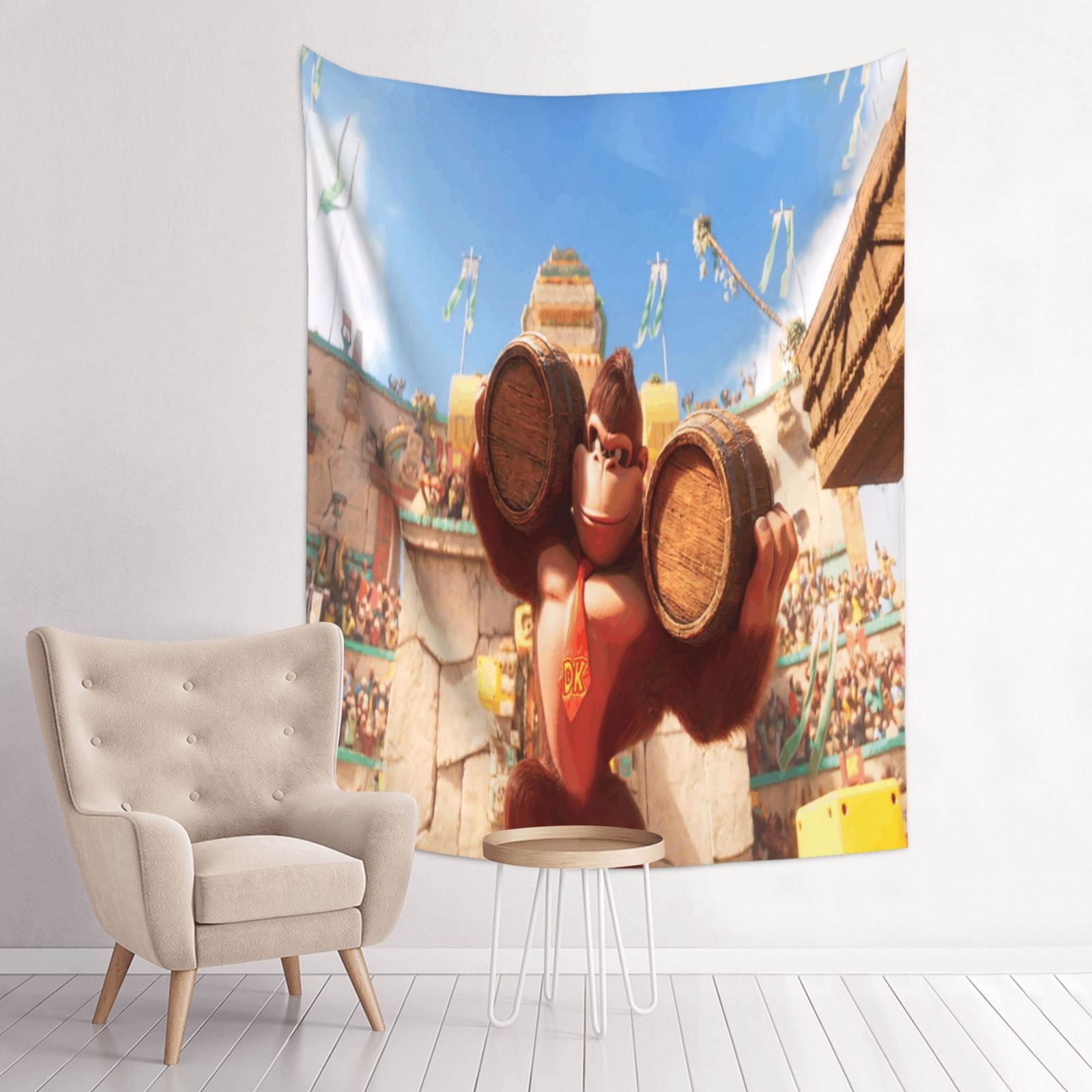 Don-key Kon Tapestry Anime Poster Large Background Wall Art Bedroom ...