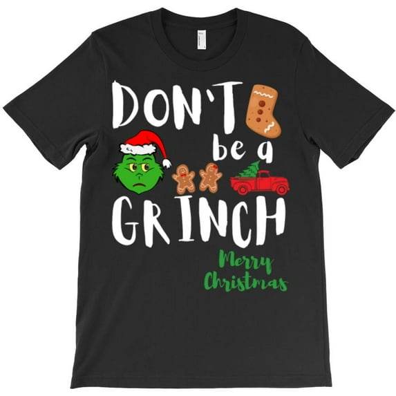 Don't Be A Christmas Grouch Funny Christmas Holiday Quote Graphic ...