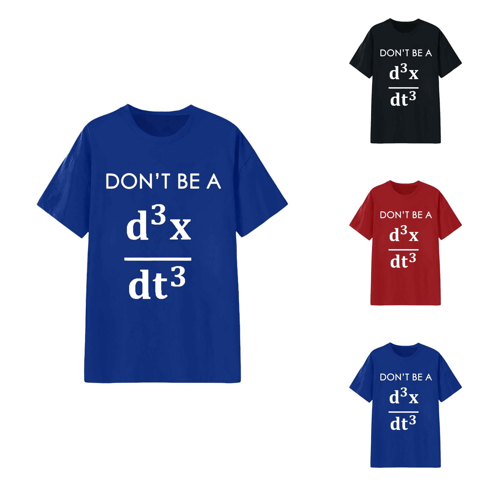 Don't Be A Jerk Graphic Tees for Men Women 2026 Summer Casual Crewneck ...