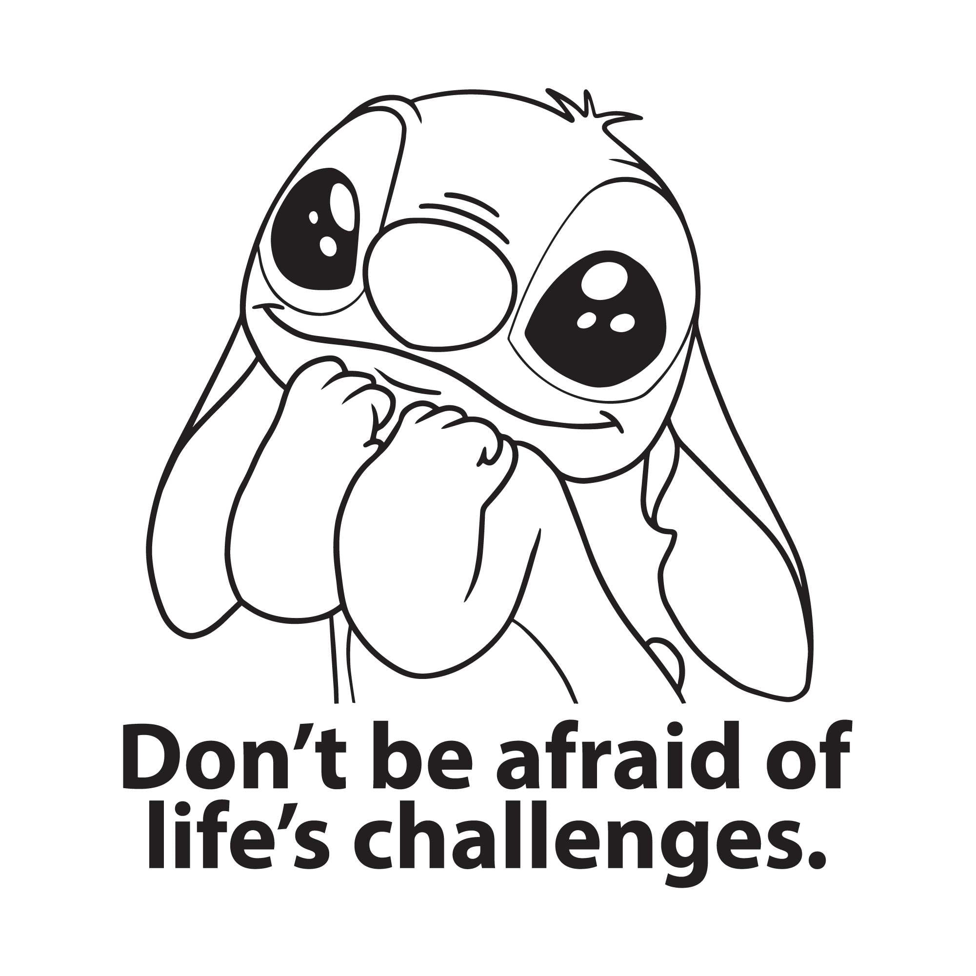 Don't Be Afraid Of Life's Challenges Cute Koala Kids Room Inspirational ...