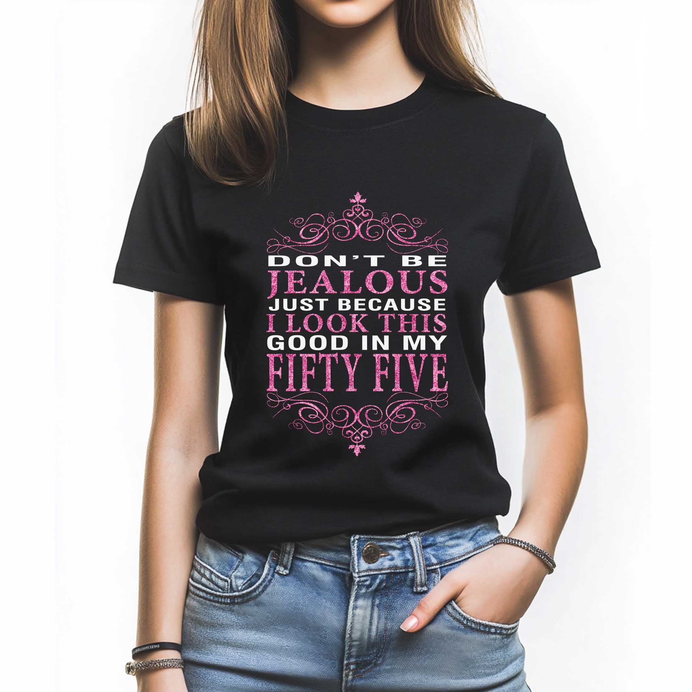 Don't Be Jealous T-Shirt, Funny Birthday Shirt for Women, Perfect Gift ...