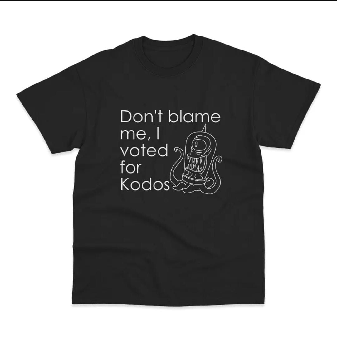 Don't Blame Me, I Voted For Kodos Essential T-Shirt - Walmart.com
