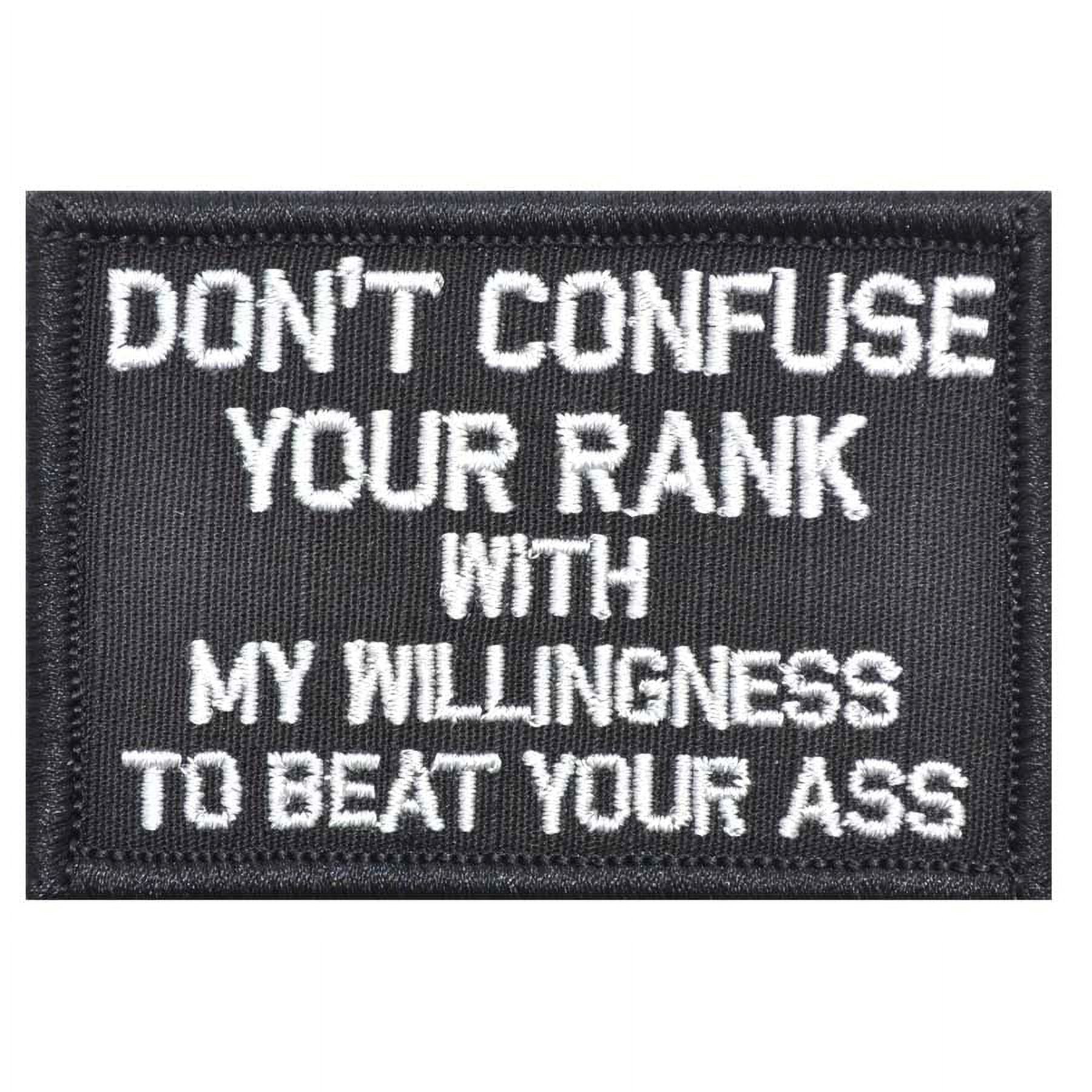 Don't Confuse Your Rank Patch - Walmart.com