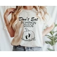 Don't Eat Pumpkin Seeds Shirt, T Shirts for Women, Halloween Tee,Cute ...