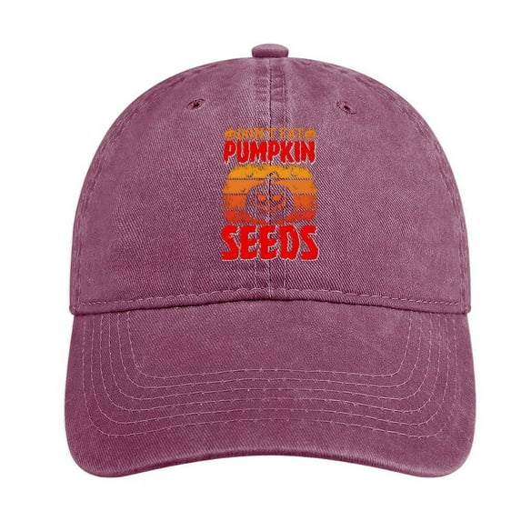 Don’t Eat Pumpkin Seeds Wine Red Hat Adjustable Funny Fashion Unisex ...