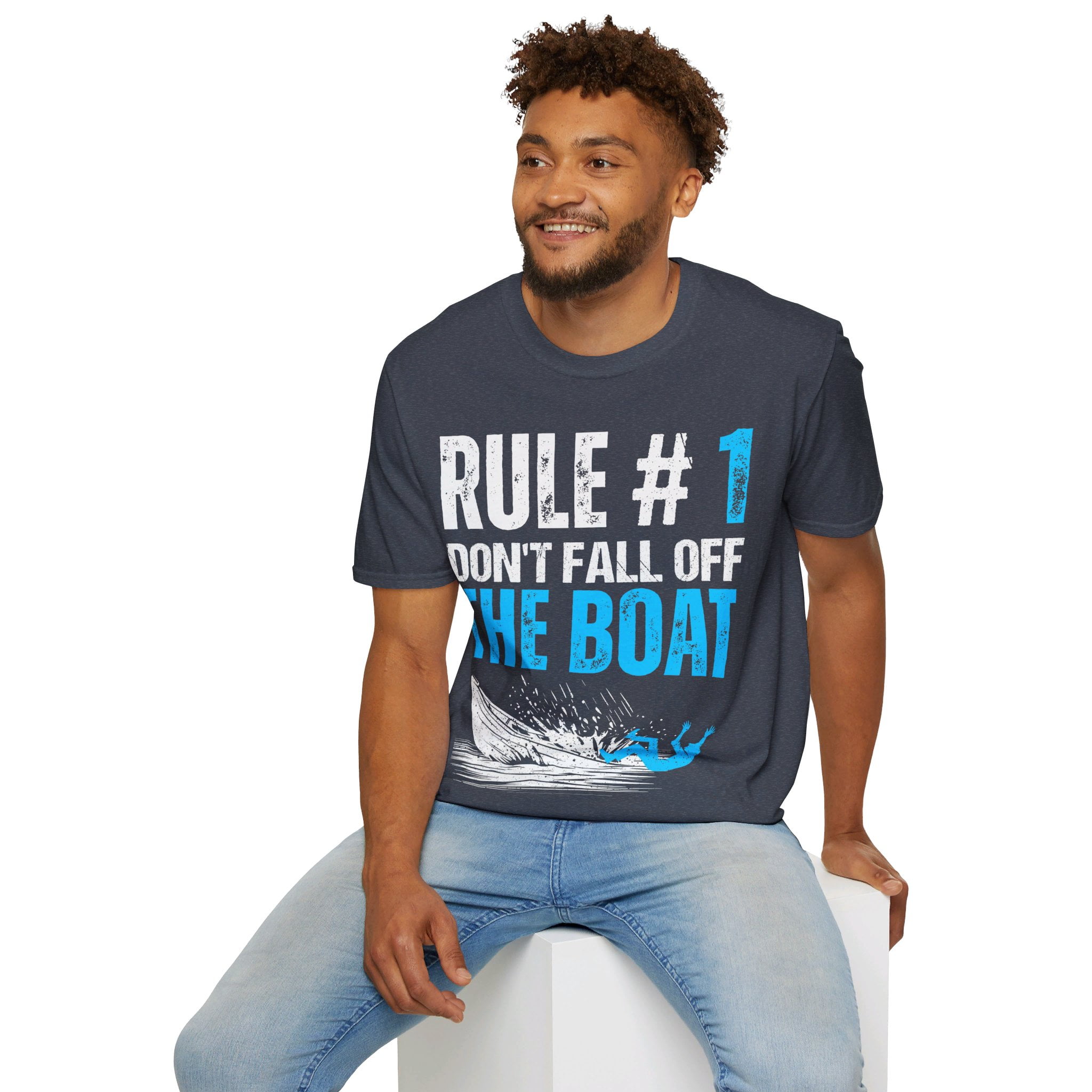 Don't Fall Off The Boat Owner Boating Captain Sailor Boater TShirt ...