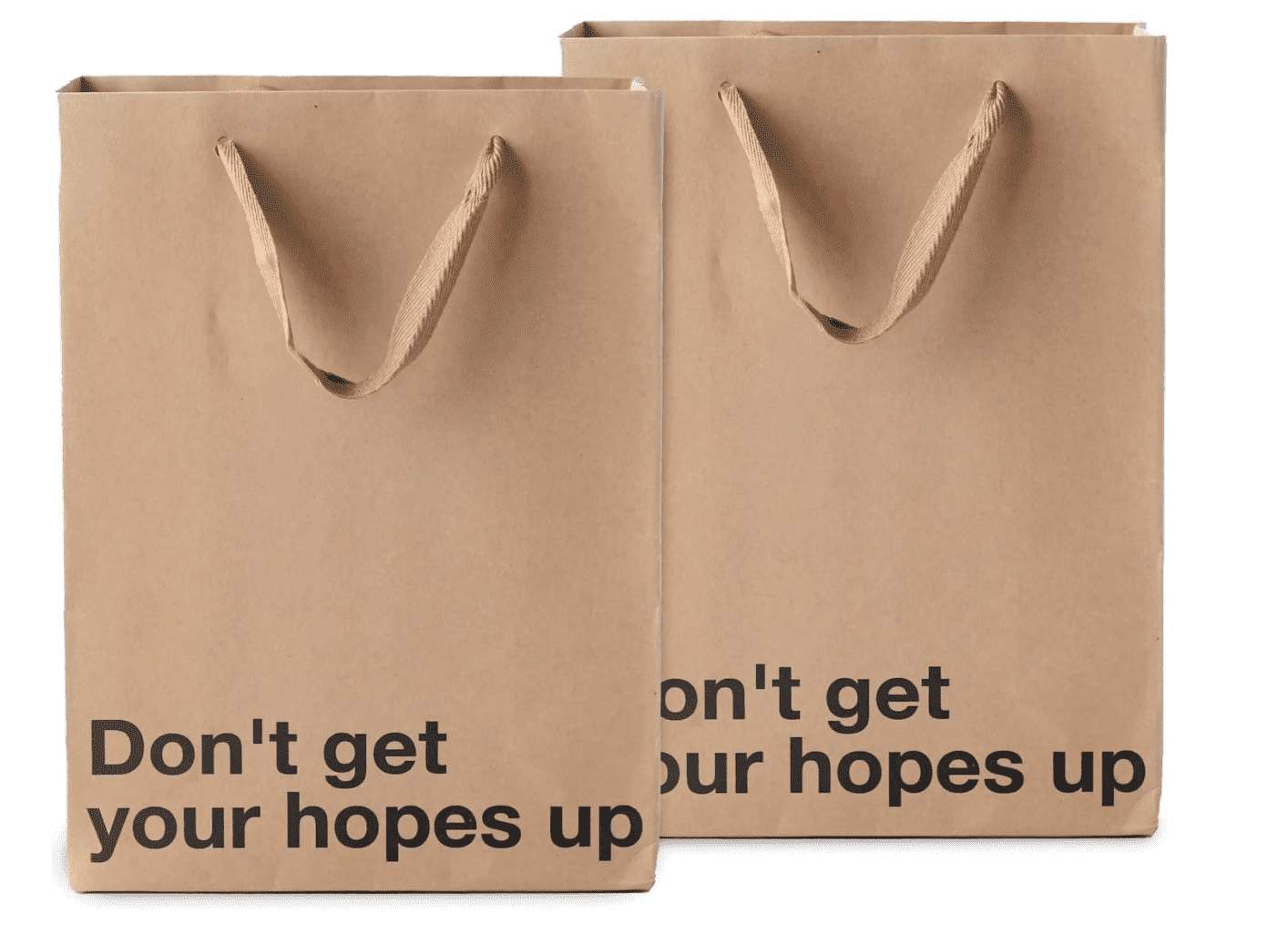 "Don't Get Your Hopes Up" Gift Bag - Walmart.com