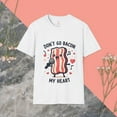 Don't Go Bacon My Heart Cute Bacon Valentines Day Shirt Cartoon Food ...