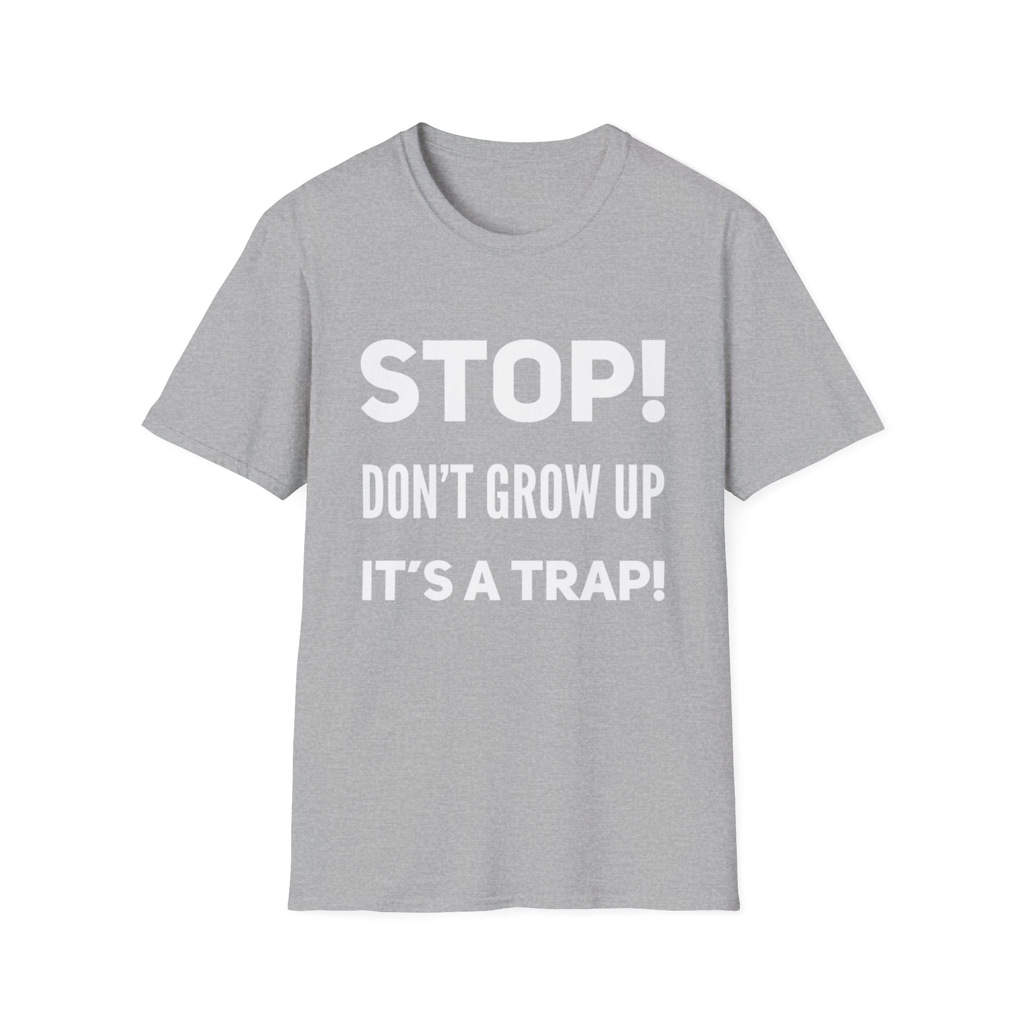 Don't Grow Up Trap Funny Old Guy Grandpa Humor Birthday - Walmart.com