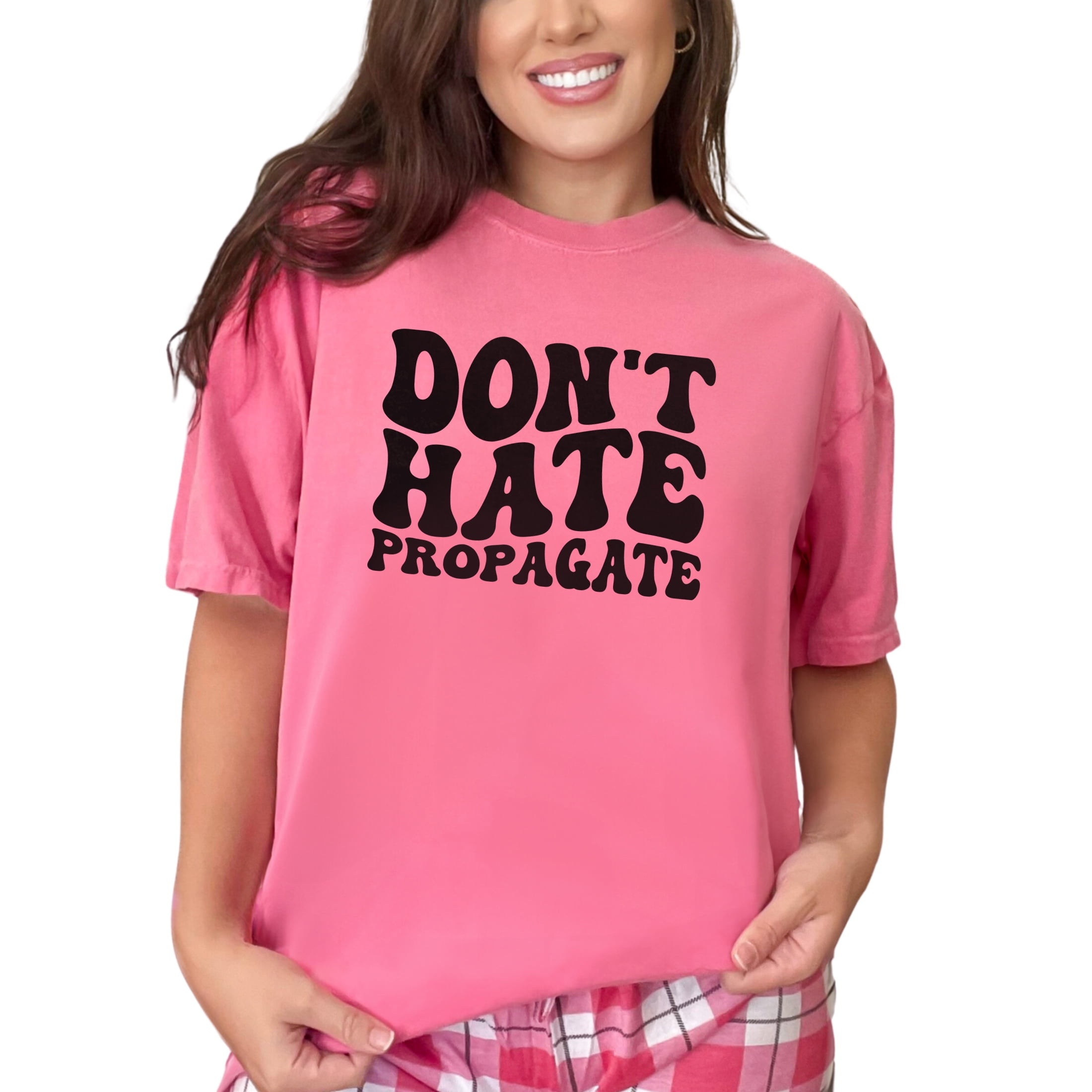Don't Hate, Propagate, Groovy Retro Wavy Text, Crunchberry Comfort ...