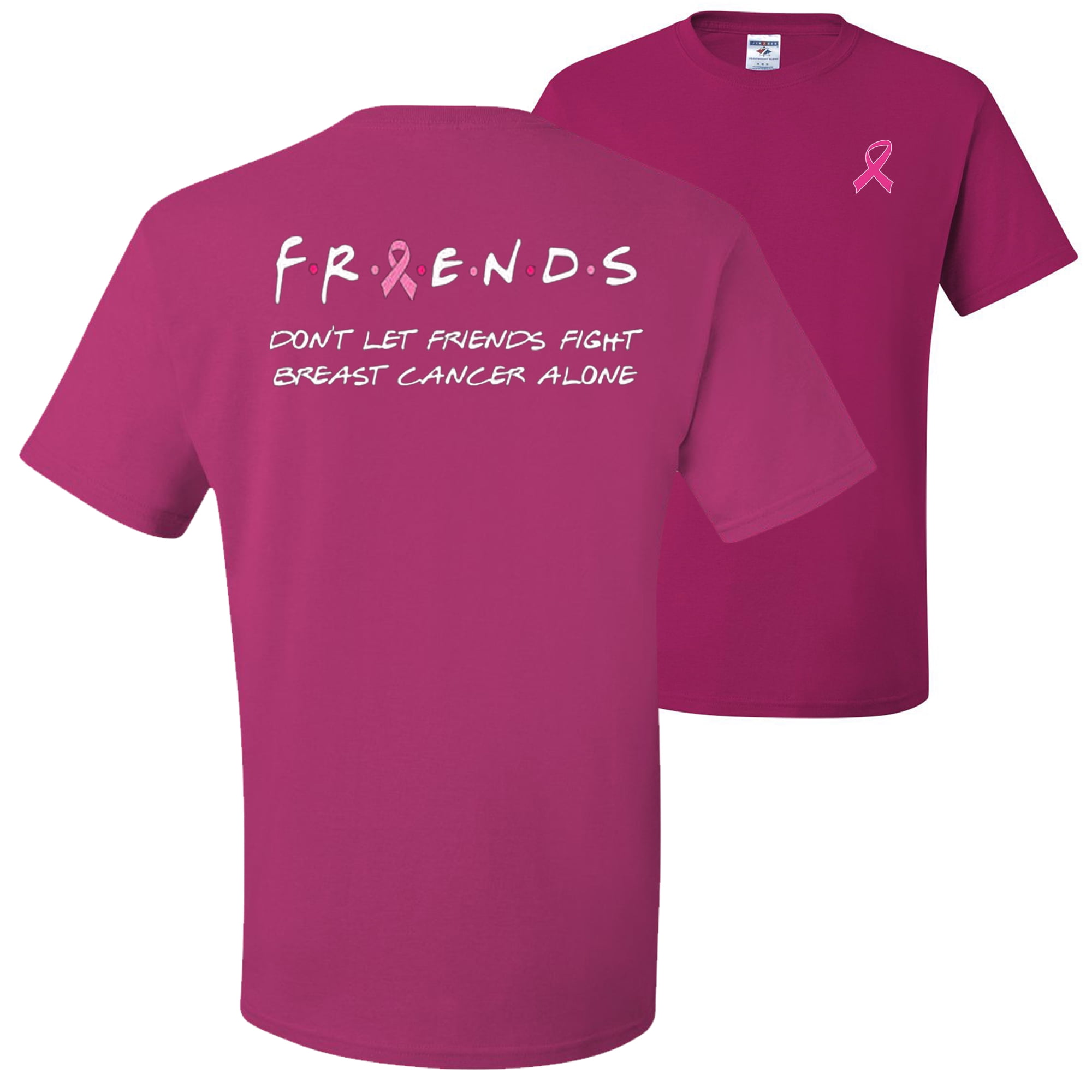 Don't Let Friends Fight Breast Cancer Alone Breast Cancer Awareness ...