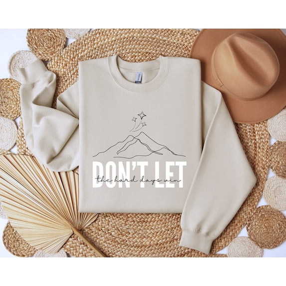 Don’t Let the Hard Days Win, Acotar Night Court Sweatshirt, Acotar ...