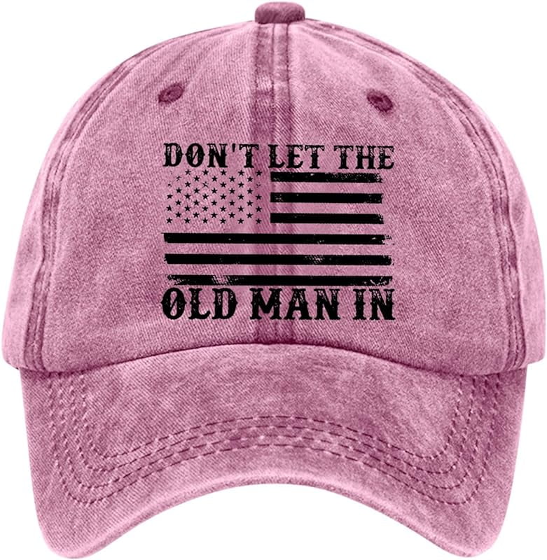 Don't Let Old Man in Hat The Vintage American Flag Country Music Hats ...