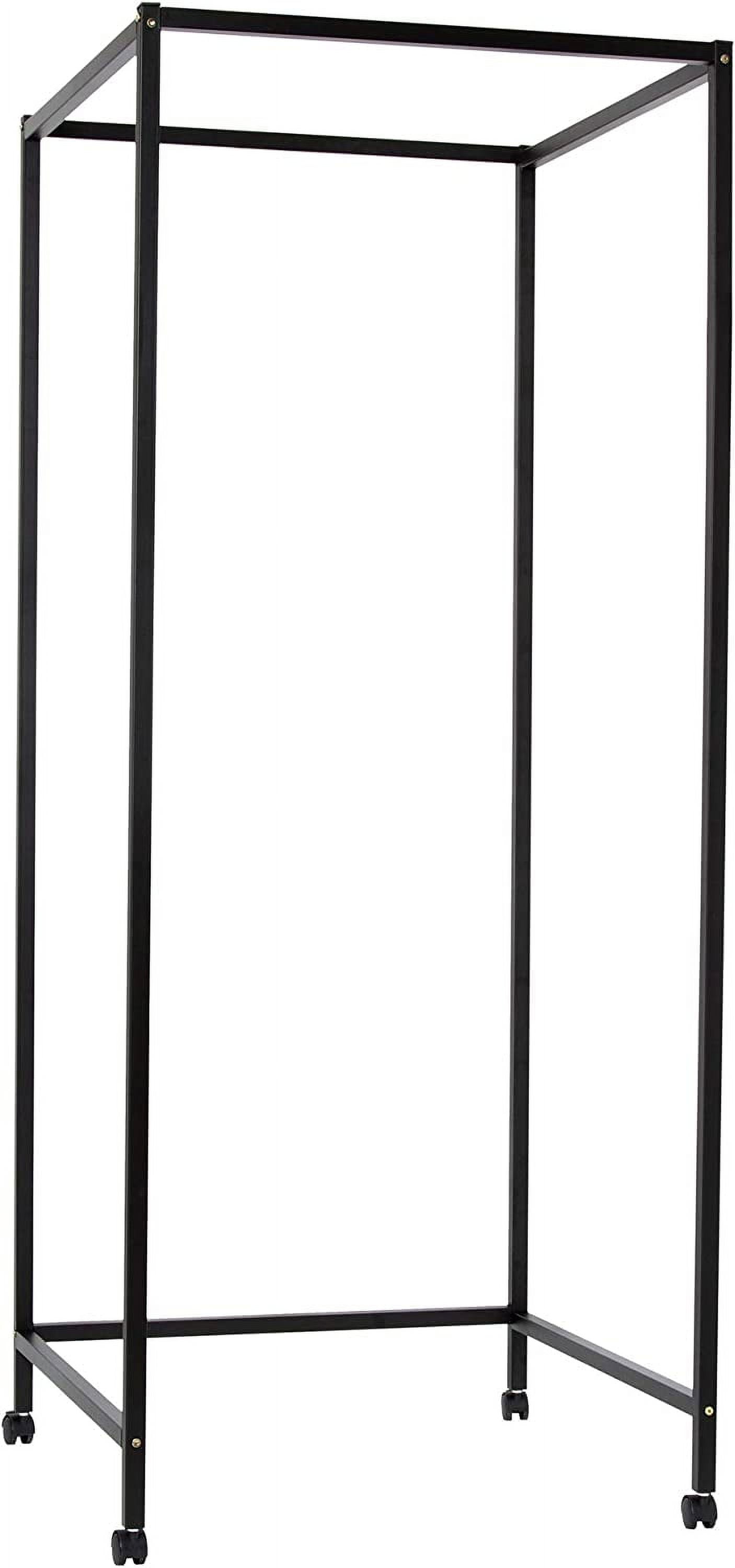 Don't Look at Me - Portable Changing Room Divider - Black Frame with ...