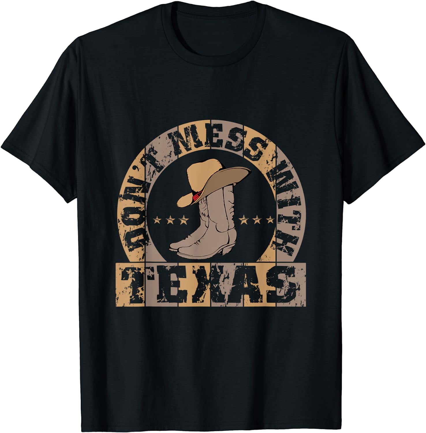 Don't Mess With Bootsn Hat, Teas Longhorn Lone Star State T-Shirt ...