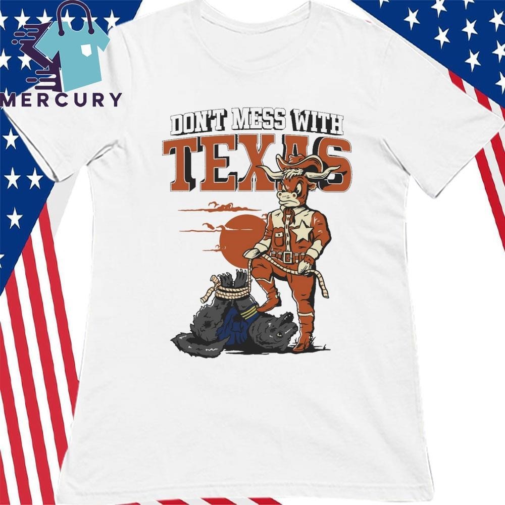 Don't Mess With Texas Football Shirt - Walmart.com