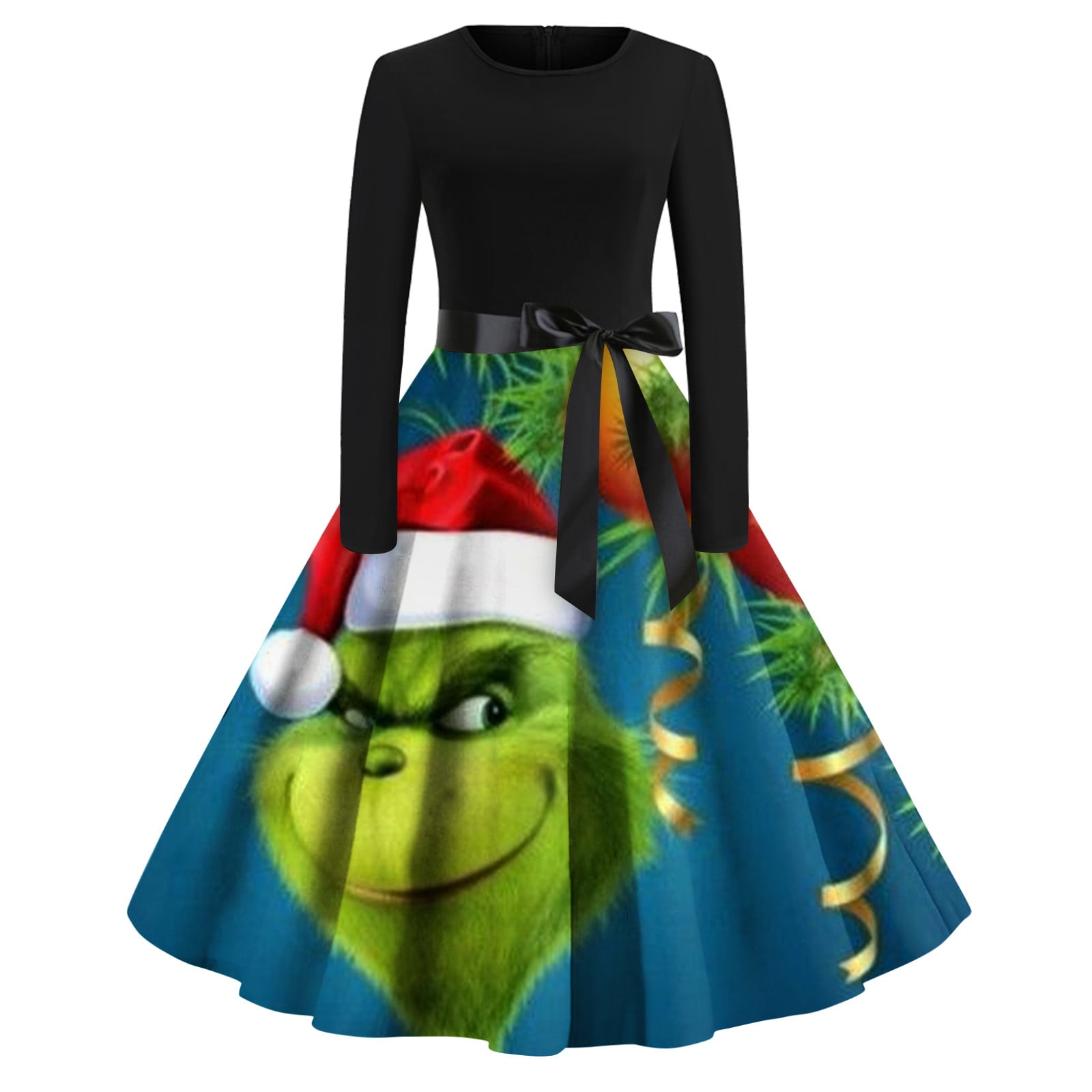 Dont Miss Out Gomind Womens Grinch Christmas Printed Long Sleeve