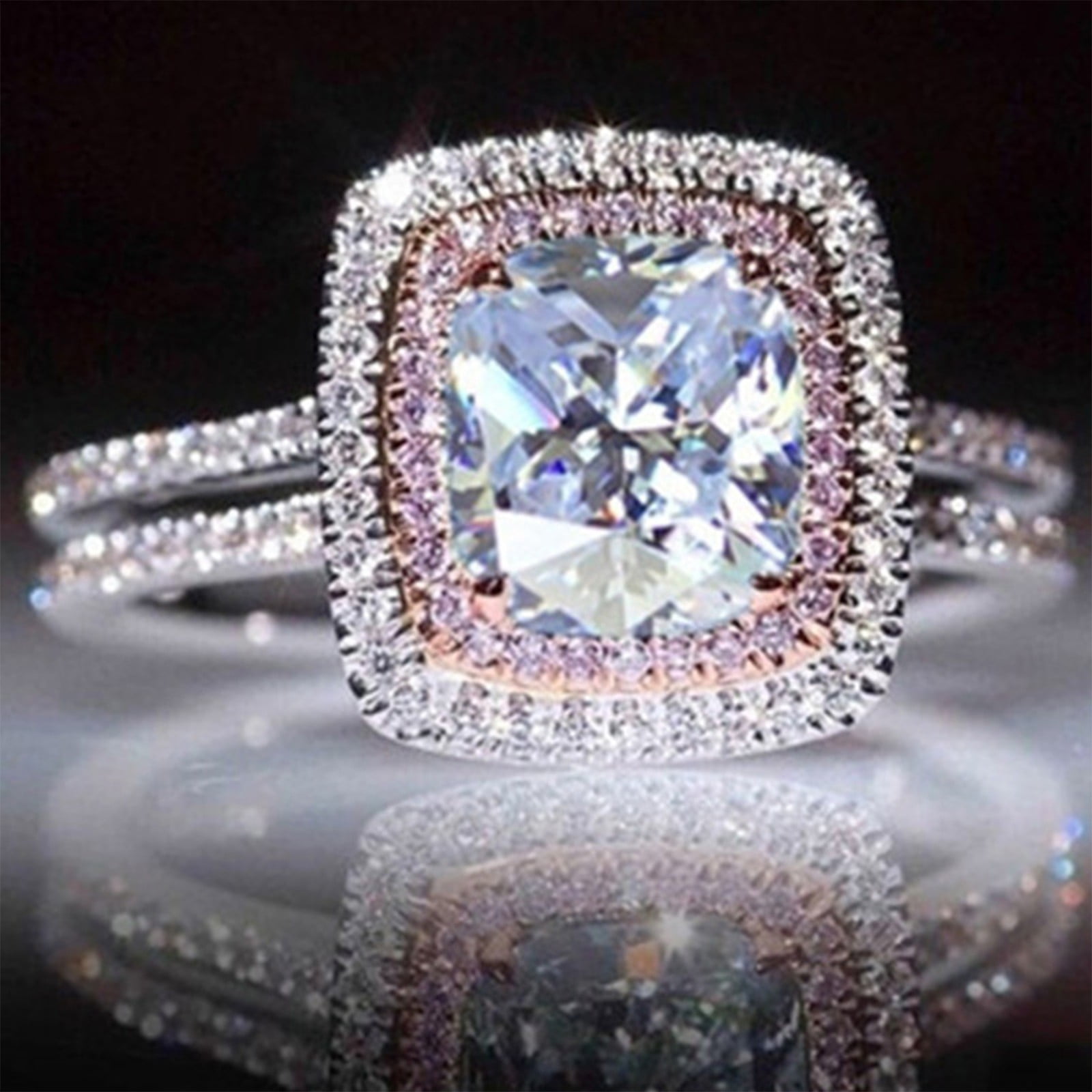 Don't Miss Out! WEANT Womens 925 Sterling Silver 14K Rose Gold Natural ...