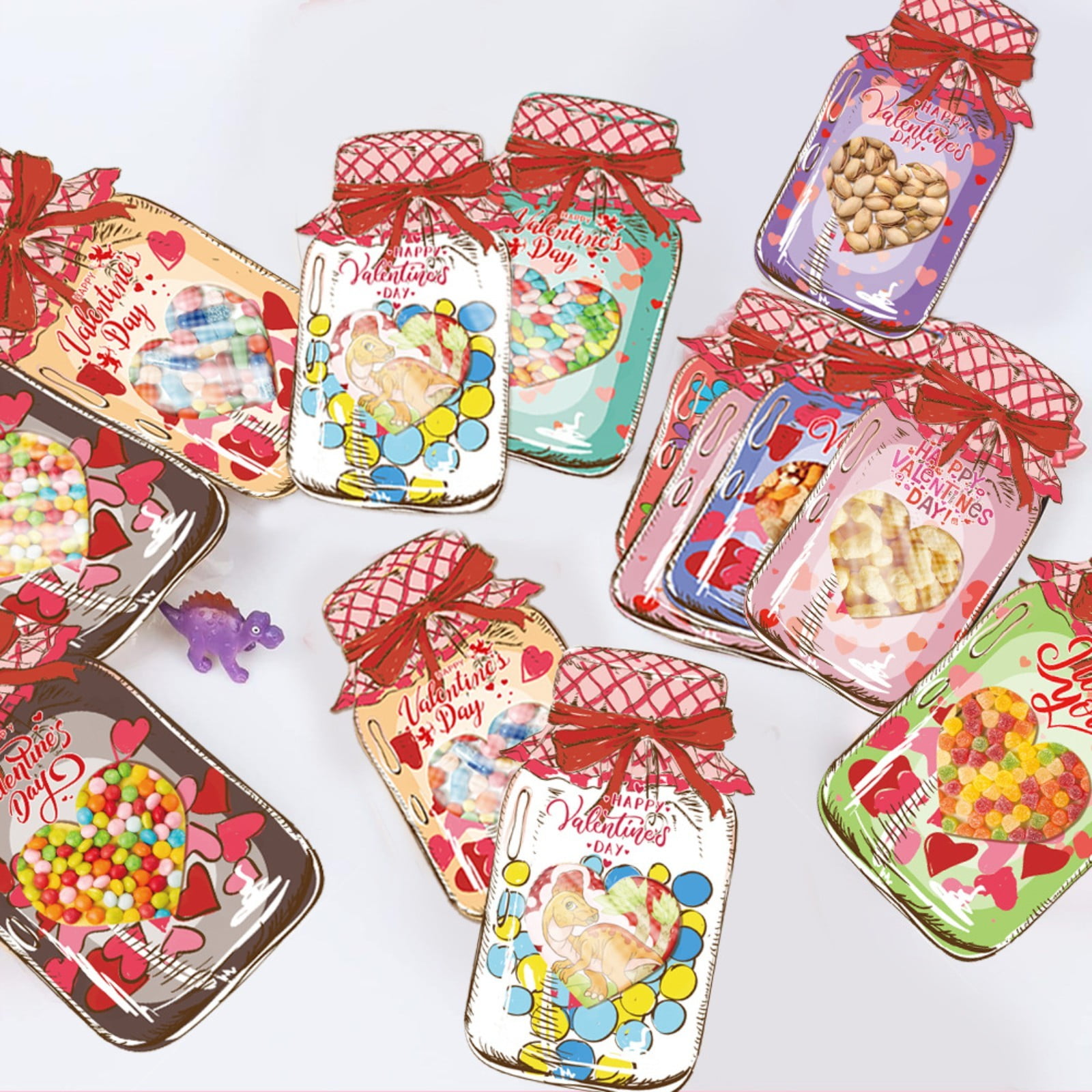 Don't Miss Out! WEANT valentines day gifts Candy Cards with Drifting Bottle Shaped Cards for ...