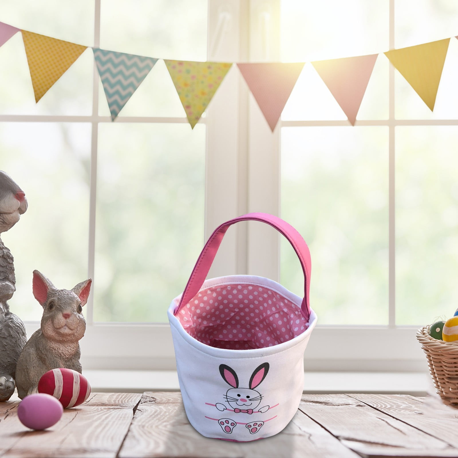 Don't Miss Out! WOZII Easter Gifts for Kids Bunny Easter Basket Holiday ...