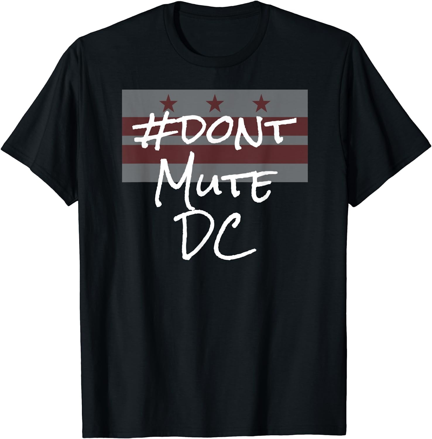 Don't Mute DC Social Justice Gentrification Go-Go Culture T-Shirt Black ...