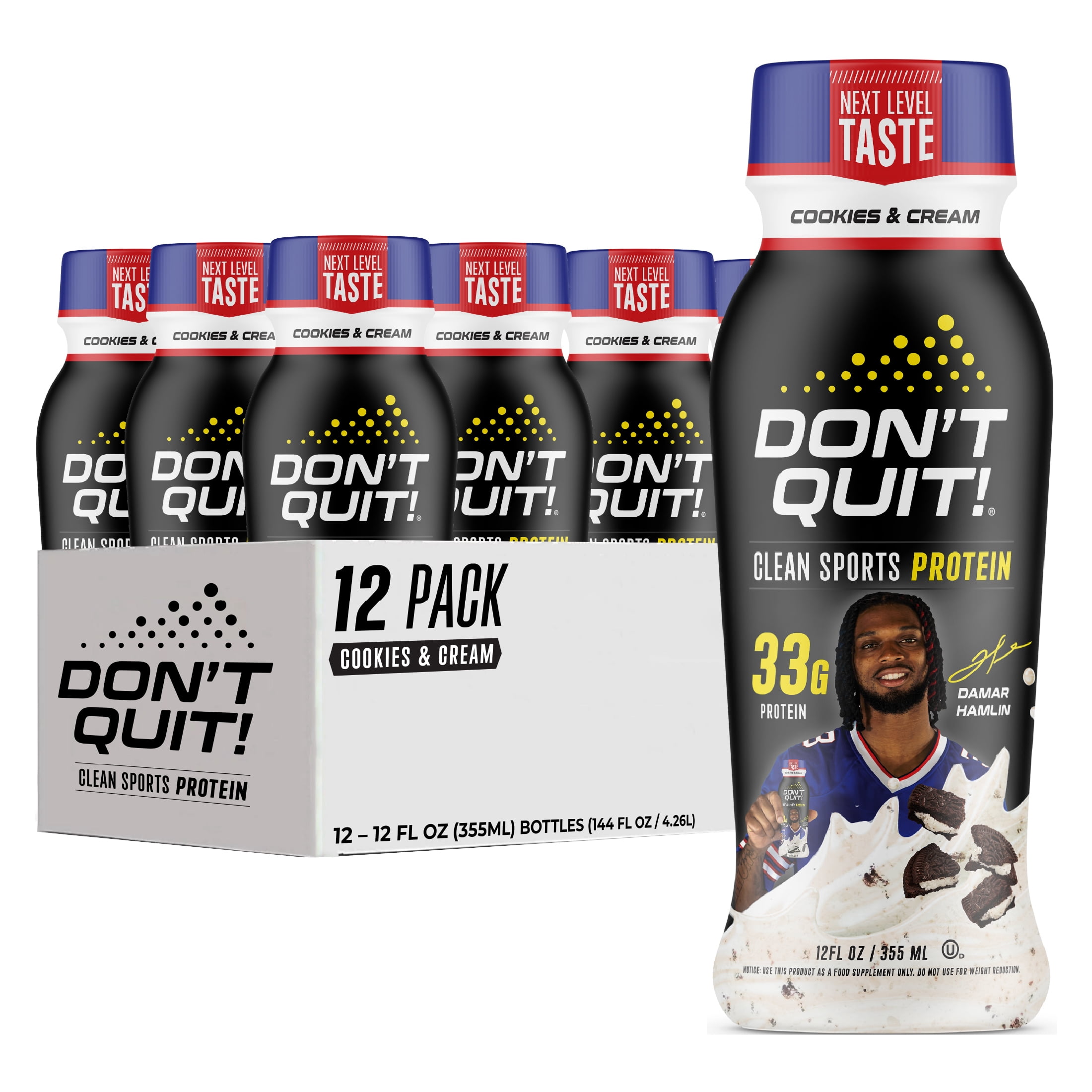 Customer reviews for Don't Quit Clean Sports Protein Shake Cookies and ...