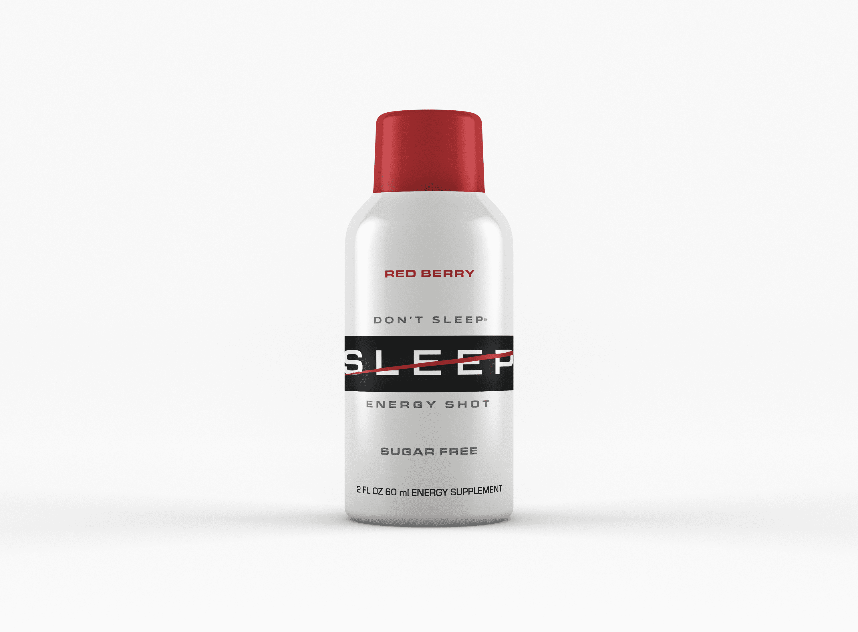 Don't Sleep Energy Shot - Red Berry (12 Pack) - Walmart.com