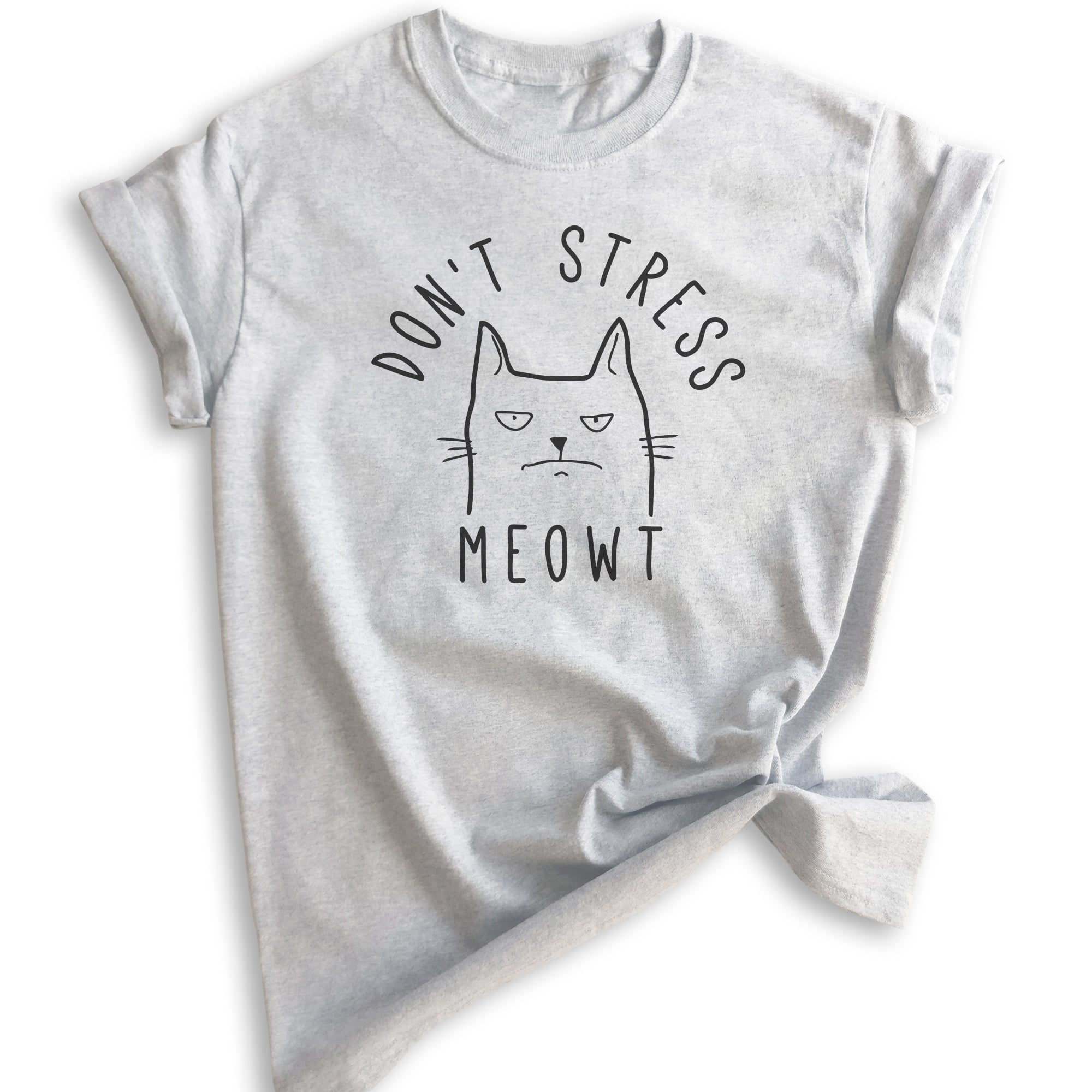 Don't Stress Meowt Shirt Cat Shirt, Unisex Women's Men's Shirt, Funny ...