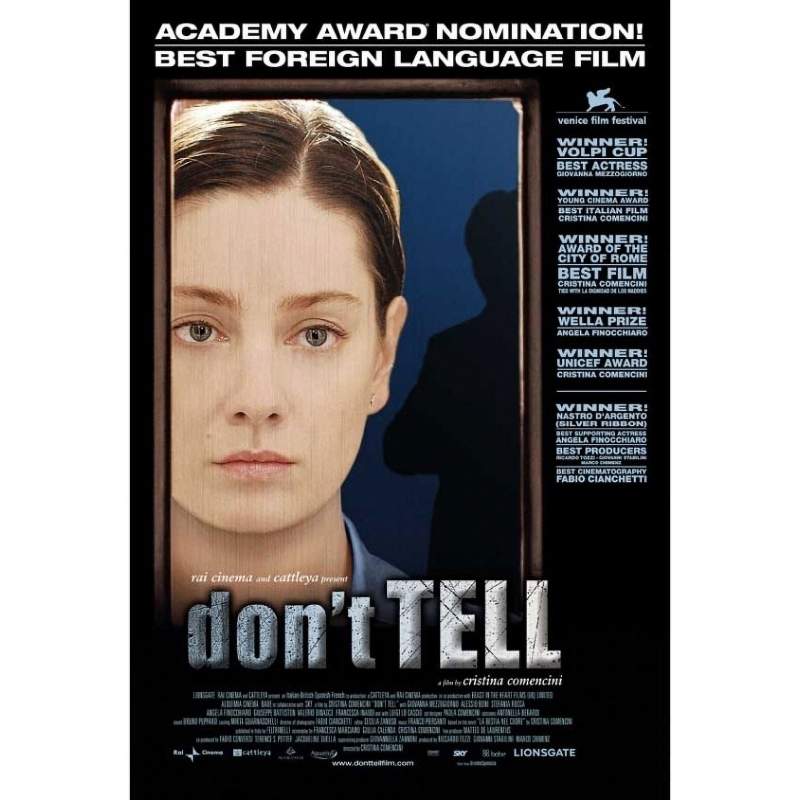 Don't Tell Movie Poster (11 x 17) - Walmart.com