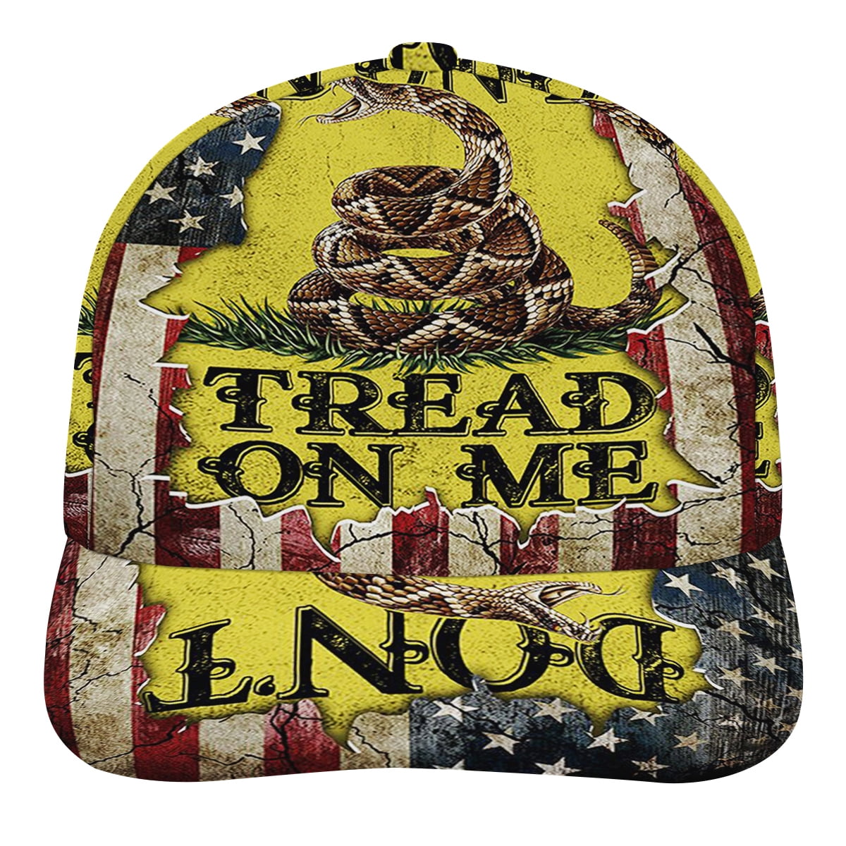 Don’t Tread On Me American flag Libertarian Gadsden baseball cap hat ...