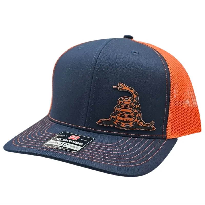 Don't Tread On Me Hat, Gasden Snake Leatherette Patch Hat - Walmart.com