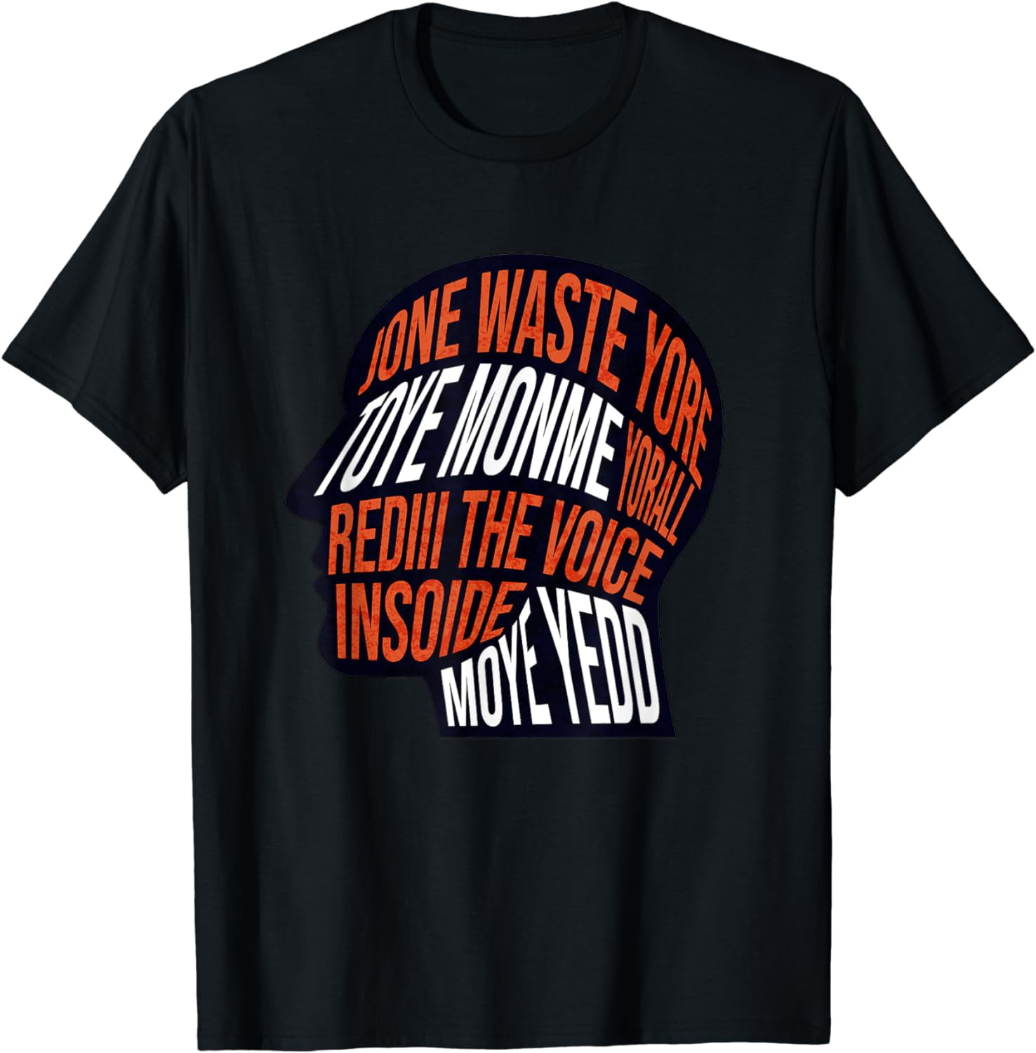 Don't Waste Your Time On Me Voice Inside My Head Graphic T-Shirt ...