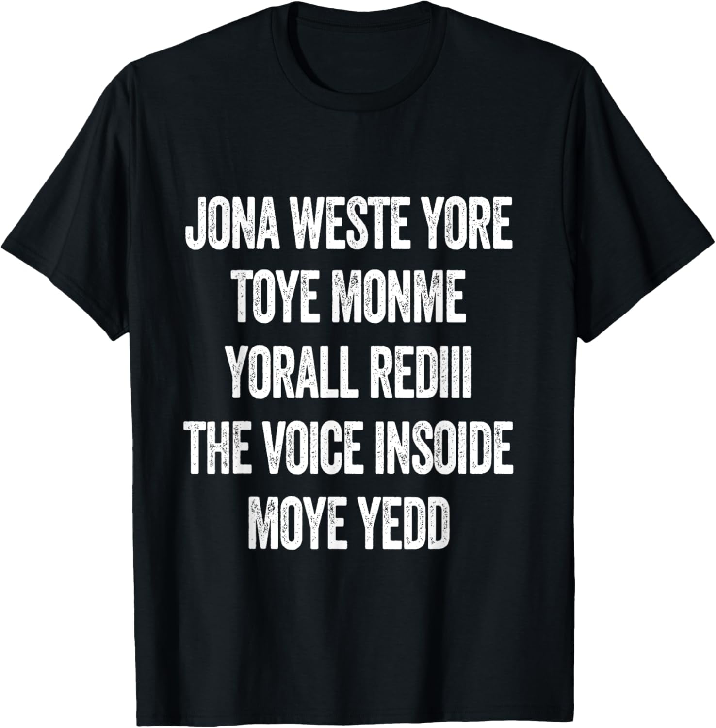 Don't Waste Your Time On Me You're Already The Voice Inside T-Shirt ...