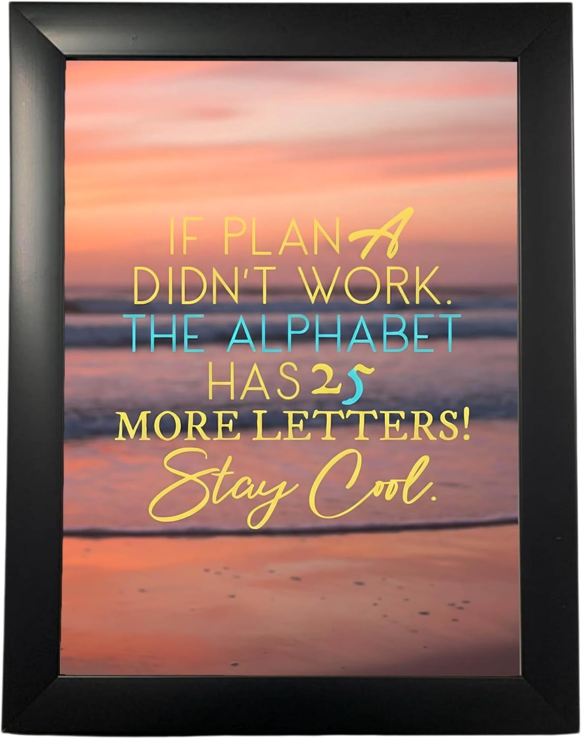 Don't Work Hard, Work Smart Motivational Poster - Inspirational Wall ...