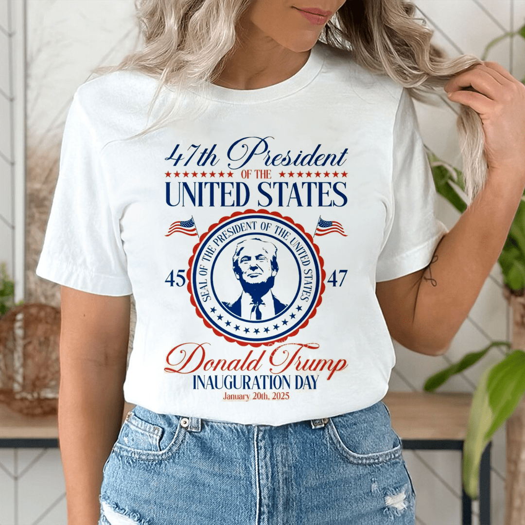 DonAald Trmp Inauguration Day 2025 Tshirt, 47th US Presiident ...